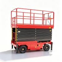 China 4-18M Multi-specification Towable Mobile Scissor Lift Platform Hydraulic Self Propelled Aerial Work Machine Global Fast Delivery for sale