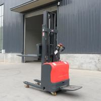 China Ce Electric Forklift Hydraulic Stand-On Full Electric Stacker 2m 3m 4m 5m Electric Hydraulic Pallet Stacker Pallet Lifter for sale
