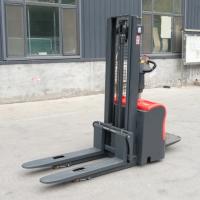 China Ce Electric Forklift Hydraulic Stand-On Full Electric Stacker 2m 3m 4m 5m Electric Hydraulic Pallet Stacker Pallet Lifter for sale