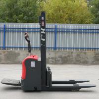 China Ce Electric Forklift Hydraulic Stand-On Full Electric Stacker 2m 3m 4m 5m Electric Hydraulic Pallet Stacker Pallet Lifter for sale