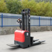 China Ce Electric Forklift Hydraulic Stand-On Full Electric Stacker 2m 3m 4m 5m Electric Hydraulic Pallet Stacker Pallet Lifter for sale
