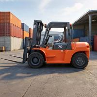 China 3 Ton 5 Ton Diesel Forklifts Truck Chariot Elevateur Gabelstapler Hydraulic Forklift Three Stage Mast CE for sale
