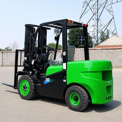 China 3 Ton 5 Ton Diesel Forklifts Truck Chariot Elevateur Gabelstapler Hydraulic Forklift Three Stage Mast CE for sale