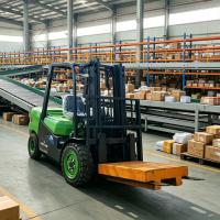 China 3 Ton 5 Ton Diesel Forklifts Truck Chariot Elevateur Gabelstapler Hydraulic Forklift Three Stage Mast CE for sale