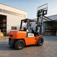 China 3 Ton 5 Ton Diesel Forklifts Truck Chariot Elevateur Gabelstapler Hydraulic Forklift Three Stage Mast CE for sale