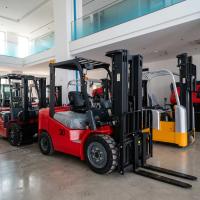 China 3 Ton 5 Ton Diesel Forklift CPC-30 3000kg Diesel Engine Forklift Truck 3m Lifting Height Solid Tire for Construction Warehouse for sale
