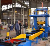 China H Beam Submerged Arc Welding Machine 800mm Integrating Assembly Flange Straightening for sale