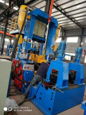 China Web Height 1500mm H Beam Assembly Machine 16mm Auto Manual Welding for sale