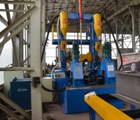 China Automatic Welding Line Assembly Straightening Machine for H Beam Web and flange for sale