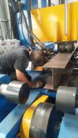 China Automatic Welding Line Assembly Straightening Machine for H Beam Web and flange for sale
