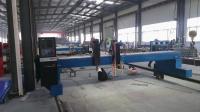 China 220V CNC Plasma Flame Cutting Machine 4000mm For Steel Plate Sheet for sale