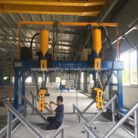 China Steel Structure Submerged H Beam Arc Welding Machine Gantry Type Box Beam Producion Line for sale