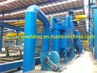 China Ce Certificate H Beam Dust Cleaning Through Type Blaster Machine Automatic for sale