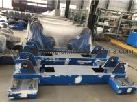 China Steel Wheel Welding Rotator Self Adjustable Turning Rolls 1000mm 0.35kw for sale