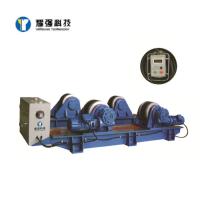 China Adjustable Turning Rolls Welding Rotator HGZ Rubber And Steel Wheel 3500mm for sale