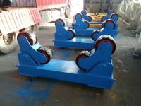 China Adjustable Turning Rolls Welding Rotator HGZ/ HGK40 Rubber And Steel Wheel for sale