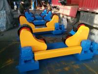 China Adjustable Turning Rolls Welding Rotator HGZ/ HGK40 Rubber And Steel Wheel for sale