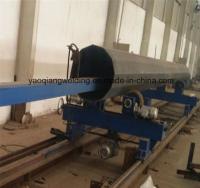 China Adjustable Turning Rolls Welding Rotator HGZ/ HGK40 Rubber And Steel Wheel for sale