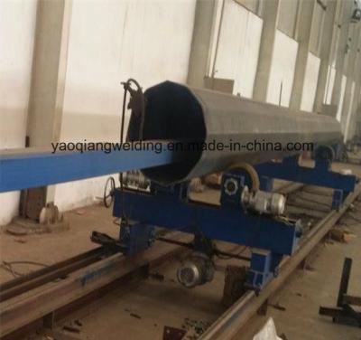 China Adjustable Turning Rolls Welding Rotator HGZ/ HGK40 Rubber And Steel Wheel for sale