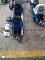 China Adjustable Turning Rolls Welding Rotator HGZ/ HGK40 Rubber And Steel Wheel for sale