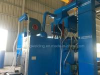 China 10 Heads Roller Conveyor Shot Blasting Machine 8 Heads for sale