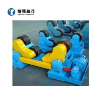 China HGZ 5T Self Adjustable Welding Rotator Rubber Wheel for sale