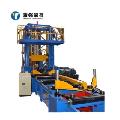 China Hydraulic 3 In 1 H Beam Welding Line 380V To 440V for sale