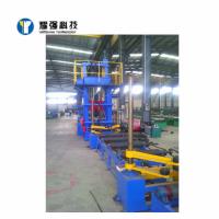 China CE 3 In 1 H Beam Welding Line 6-20mm , H Beam Flange Straightening Machine for sale