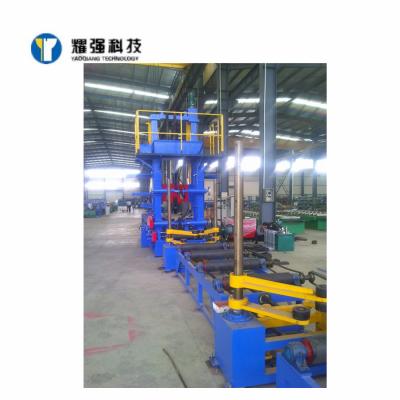 China CE 3 In 1 H Beam Welding Line 6-20mm , H Beam Flange Straightening Machine for sale