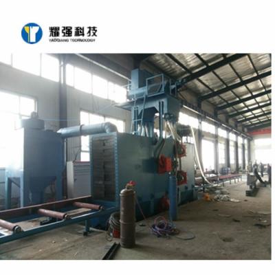 China Through Type Pipe Steel Shot Blasting Equipment 8 Heads for sale