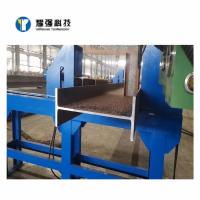 China 5mm CNC End Face Milling Machine For H Beam Box Beam With Hydraulic Support Rack Automatically Clamp for sale