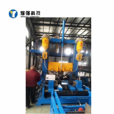 China 1000mm 1500mm 2000mm 3 In 1 H Beam Welding Line for sale