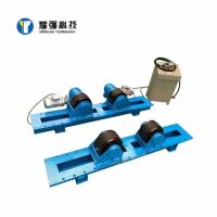 China 10 Tons Bolt Adjustable Screw Welding Rotator Welding Manipulator for sale