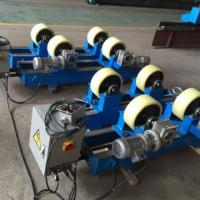 China 80T 100T 150T 250T Welding Rotator Machine Heavy Duty Automatic With Rubber Rollers for sale