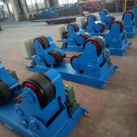 China 40 Ton Fit up Self Centering Rotator With Translational Type Pipe for sale