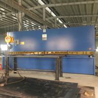China 380V Hydraulic Swing Beam Shearing Machine 3 Phase Semi Automatic for sale
