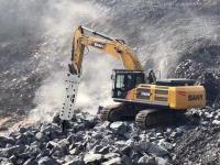 China Open Type Excavator Hydraulic Breaker 140mm Wide Excavator Breaker Backhoe for sale