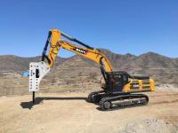 China White 35 Tons Side Type Hydraulic Breaker Attachment For Excavator for sale