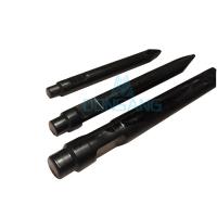 China Gold Hydraulic Breaker Chisel Moil Point 150mm Diameter Rock Breaker Chisel Hydraulic Rock Hammer Parts DS8C for sale