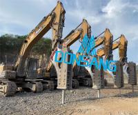 China Side Type 38 Ton 45 Ton Hydraulic Rock Breaker For Skid Steer 175mm Chisel for sale
