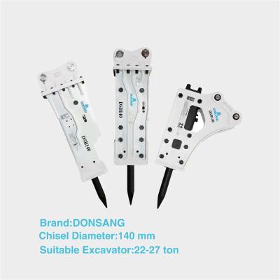 China Open Type Excavator Hydraulic Breaker 140mm Wide Rock Hammer Attachment for sale