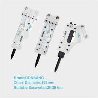 China Chisel 155mm Hydraulic Breaker Rock Hammer For Excavator 26 Ton 30 Ton 35 Ton for sale