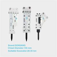 China Chisel 155mm Hydraulic Breaker Rock Hammer For Excavator 26 Ton 30 Ton 35 Ton for sale