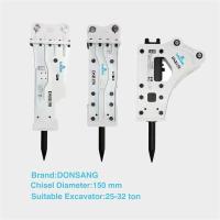 China 150mm Wide Box Type Hydraulic Hammer Breaker HB20G For 20 Ton 28 Ton Excavator for sale