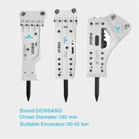 China Chisel 165mm Hydraulic Hammer Breaker For 30 Ton 35 Ton 40 Ton Excavator for sale