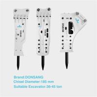 China 300 Bpm Open Type Hydraulic Hammer Breaker Chisel Length 1700mm for sale