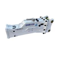 China 18 Tons 25 Tons Skid Loader Concrete Breaker Chisel 135mm Wide Hydraulic Hammer for sale
