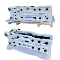 China Open Type Excavator Hydraulic Breaker Hammer 140mm Wide Chisel Rock Hammer Attachments for sale