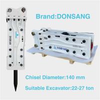 China 150L/min Excavator Hydraulic Breaker For 135mm Wide Hyraulic Rock Hammer for sale