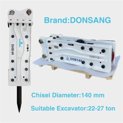 China 150L/min Excavator Hydraulic Breaker For 135mm Wide Hyraulic Rock Hammer for sale